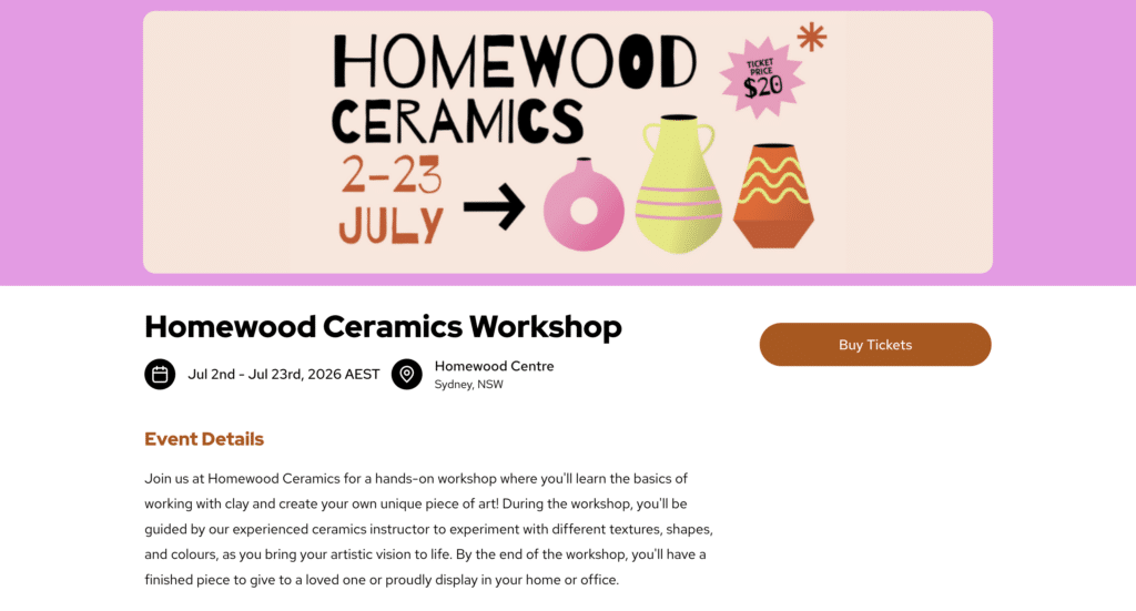 Event Landing Page Examples + Tips | TicketLeap