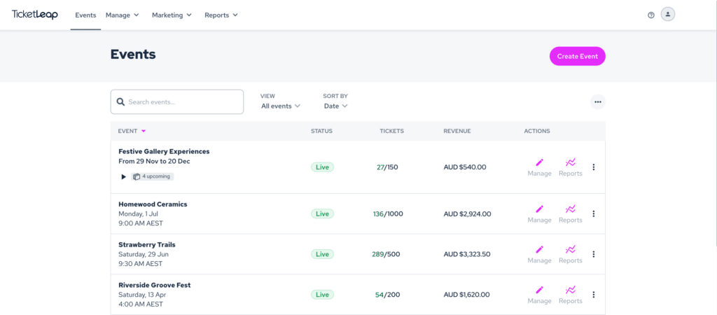 TicketLeap | Free Event Ticketing Platform