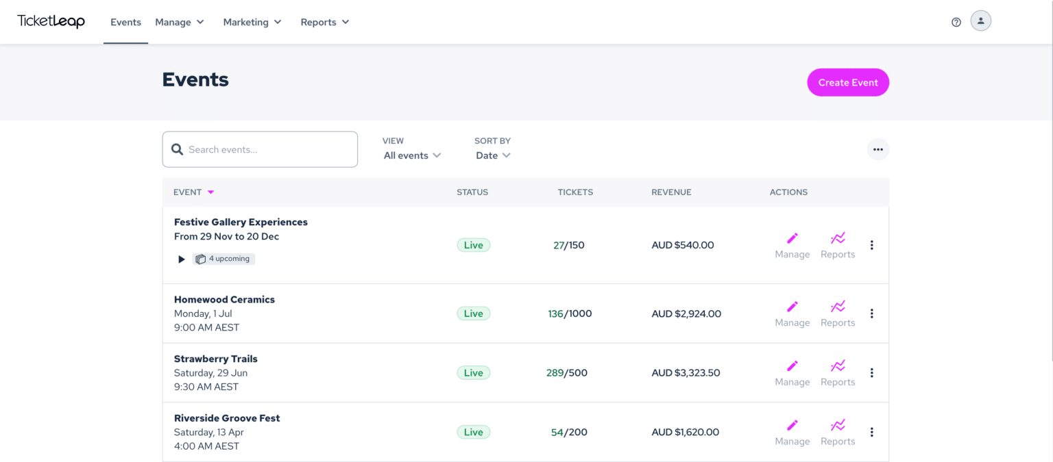 TicketLeap | Free Event Ticketing Platform
